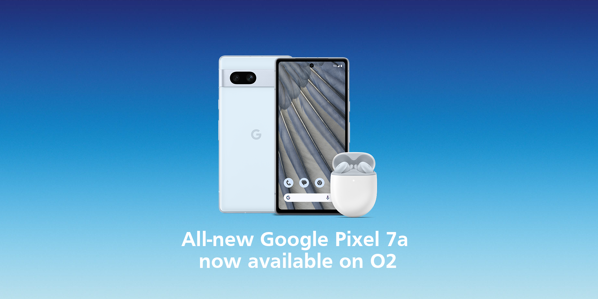 All-new Google Pixel 7a is now available on O2 with a free pair of ...