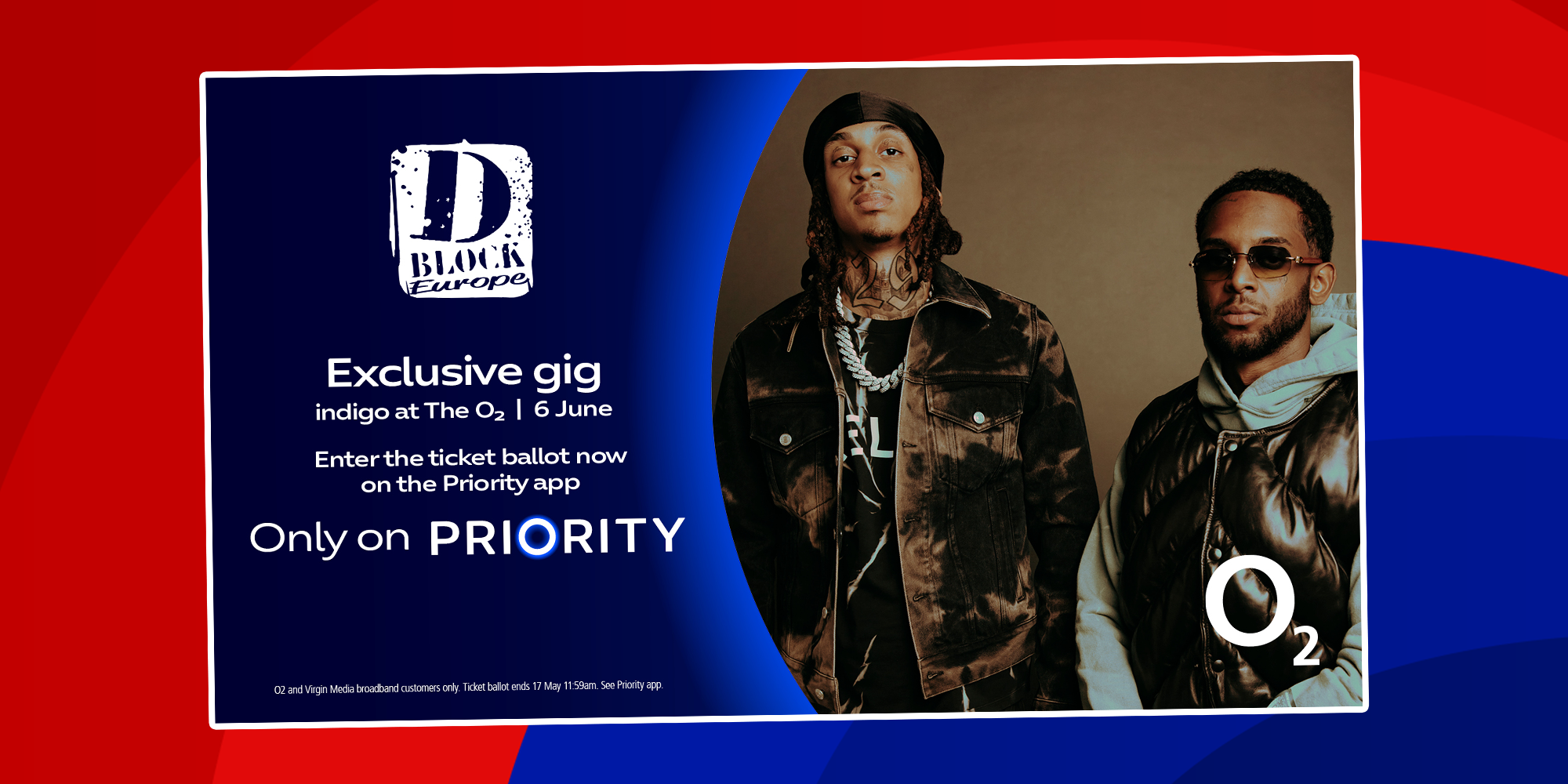 Platinum-selling duo D-Block Europe to perform exclusive Priority gig at indigo at The O2 ...