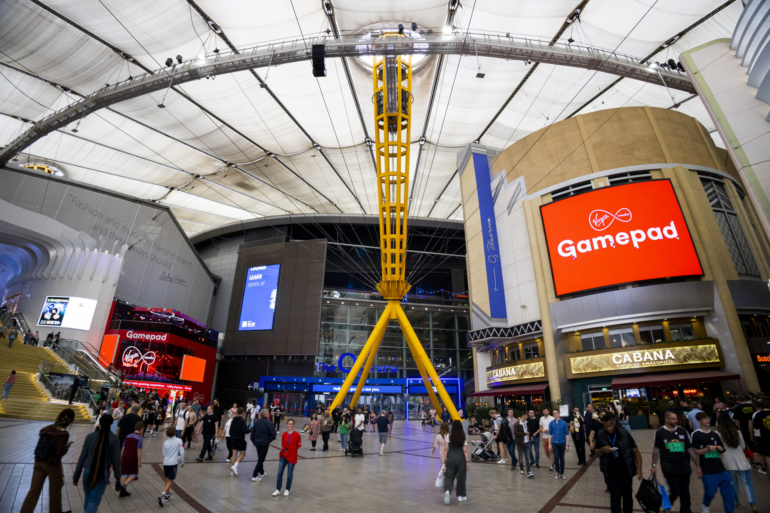 Virgin Media Gamepad celebrates almost 100,000 visitors since opening ...